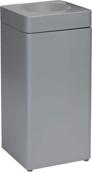 Modular Fireproof Waste Bin 51 l silver | Waste bins for hotels, 368,39
